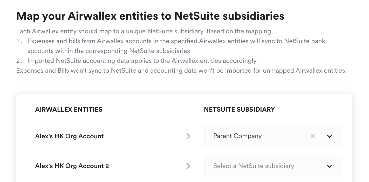 Airwallex NetSuite Integration Overview – Airwallex Help Centre